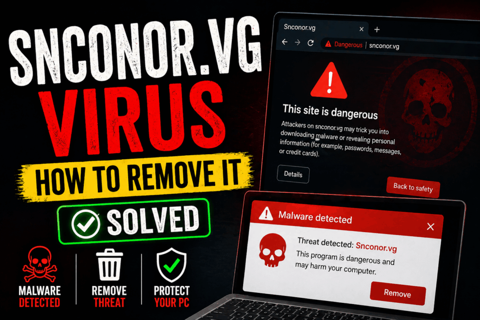 Snconor.vg Virus - How to Remove It [Solved]